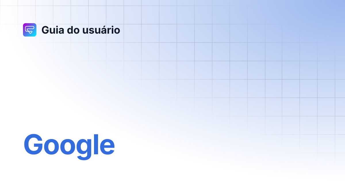 Google | Guia do usuário